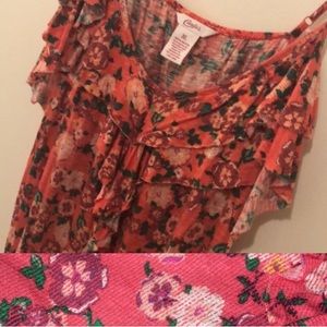 Candie's | Tops | Two Cute Sleeveless Cami Style Ruffled Tops | Poshmark